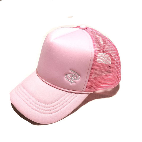 Trucker Ponytail Cap - Pink Flamingo | Ponytail Caps Aust