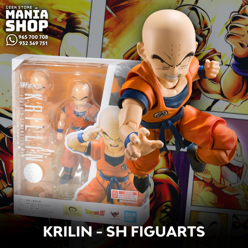 KRILLIN "EARTH’S STRONGEST MAN" - SH Figuarts | Mania Shop