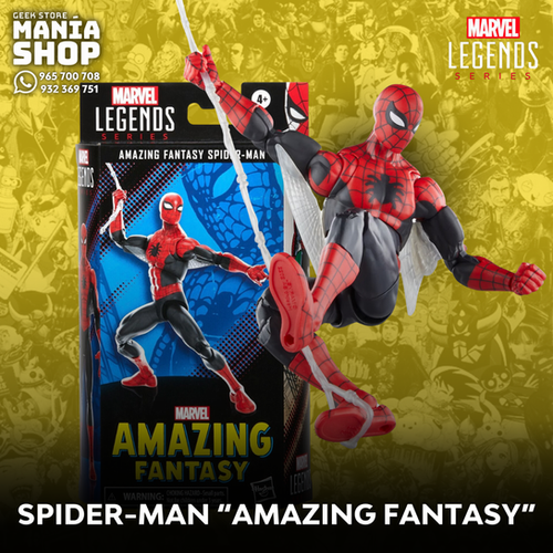 Spider-Man Amazing Fantasy 60th Anniversary - Marvel Legends | Mania Shop