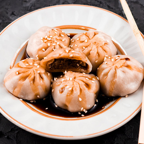 Pan Bao Relleno de Pollo (160 g) | hogar.abordo
