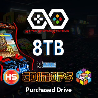 8TB Hyperspin, BigBox, CoinOps and RetroBat Physical Drive ...