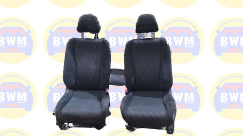 HONDA STREAM RN8 SEAT FRONT PAIR -RED STITCH | Better Wheels Motors