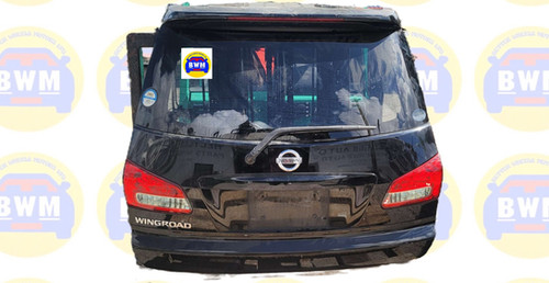 NISSAN WINGROAD Y12 -TAILGATE W/SPOILER | Better Wheels Motors