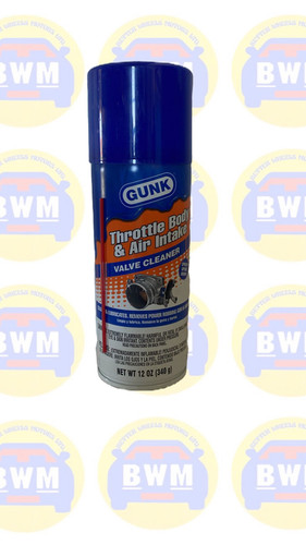 CLEANER - THROTTLE BODY & AIR INTAKE (GUNK) | Better Wheels Motors
