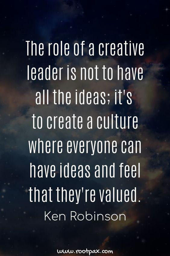 The Role Of A Creative Leader