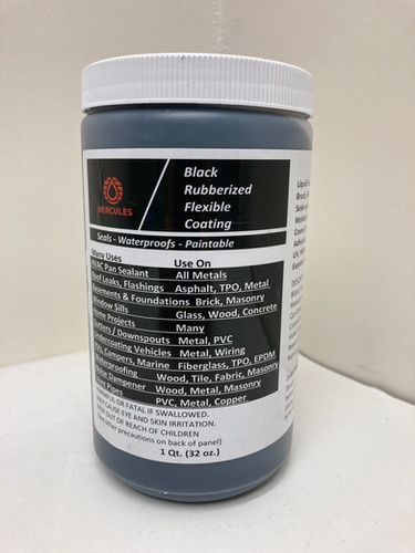 Black Rubberized Coating | HerculesProducts.biz
