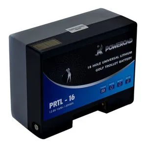 POWEROAD LITHIUM PRLG-16 18 HOLE BATTERY 2 YEAR | Longton Battery Services