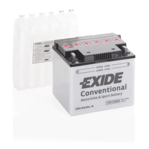 EXIDE MOTORCYCLE BATTERY E60-N24AL-B | Longton Battery Services