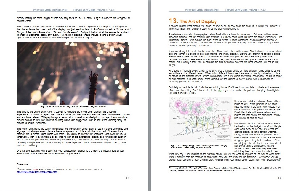 Fireworks Choreography Pyrotechnic Design Safety