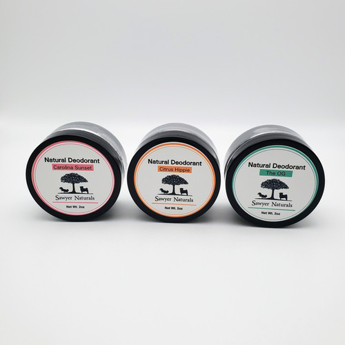 Natural Deodorant 3 Pack-Mix and Match | Mysite