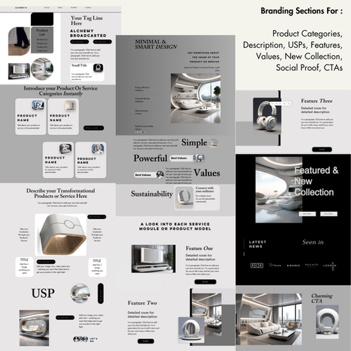 Alchemy Website Template | BrandBusiness BO