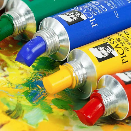 Phoenix Picasor Series Oil Paint 8 Colour 50 ml Set | Vermillion