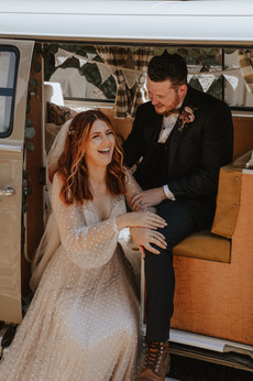 VW Campervan Wedding | Honey's Weddings