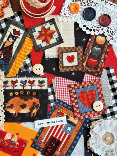 Quilt shop quality fabric, fun embellishments, DMC, fusible and a ...