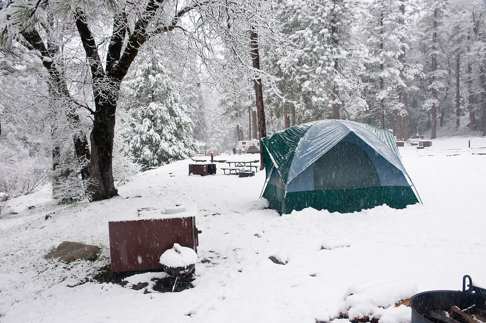 Winter camping at Yosemite National Park | America geographic