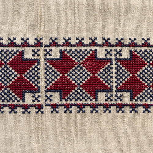 Antalya braid in Red / Indigo | Susan Deliss