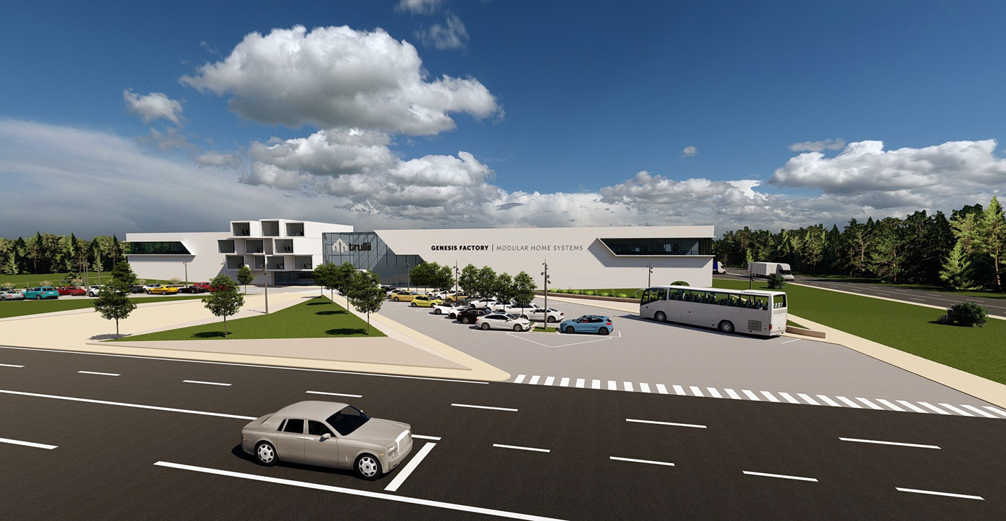 Trullii Genesis Factory Unveils Futuristic Architectural Design: A Leap ...