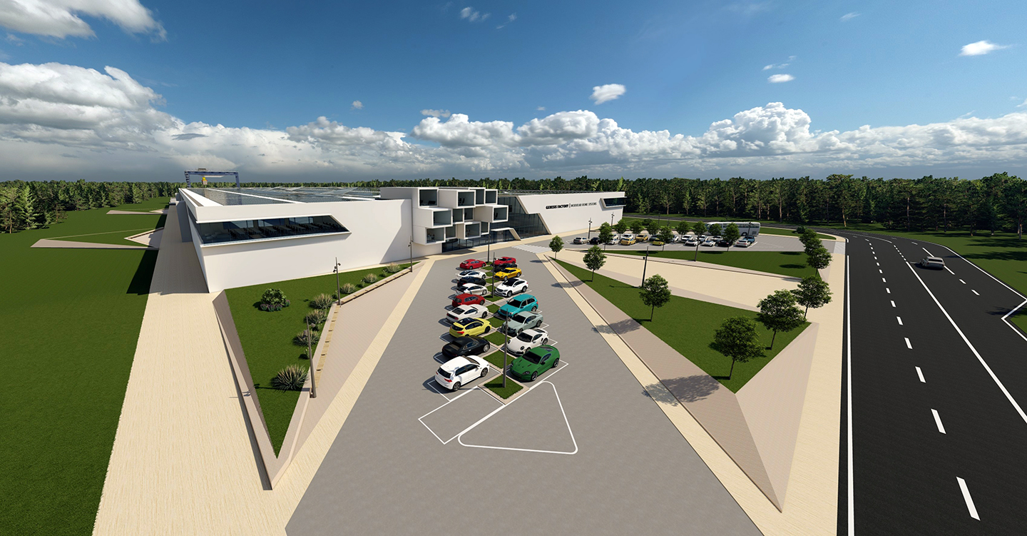 Trullii Genesis Factory Unveils Futuristic Architectural Design: A Leap ...