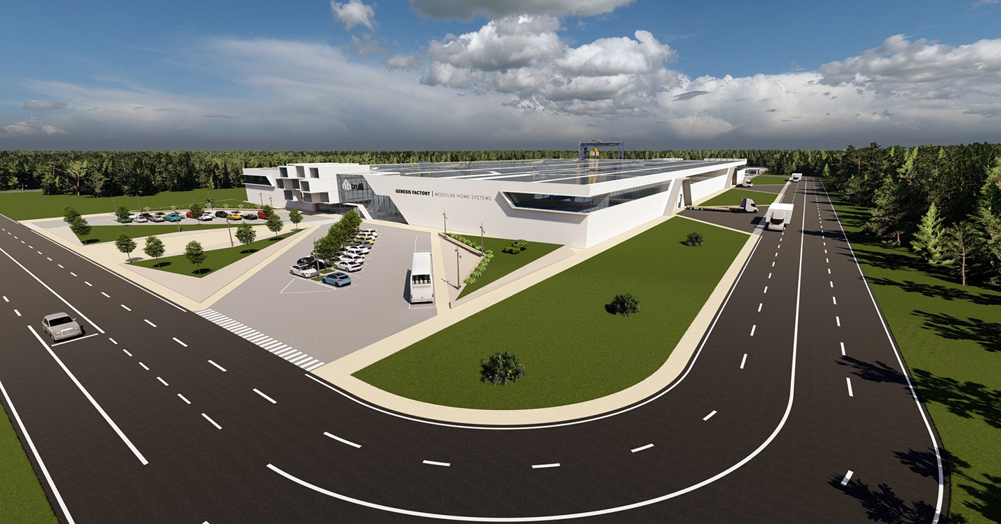 Trullii Genesis Factory Unveils Futuristic Architectural Design: A Leap ...