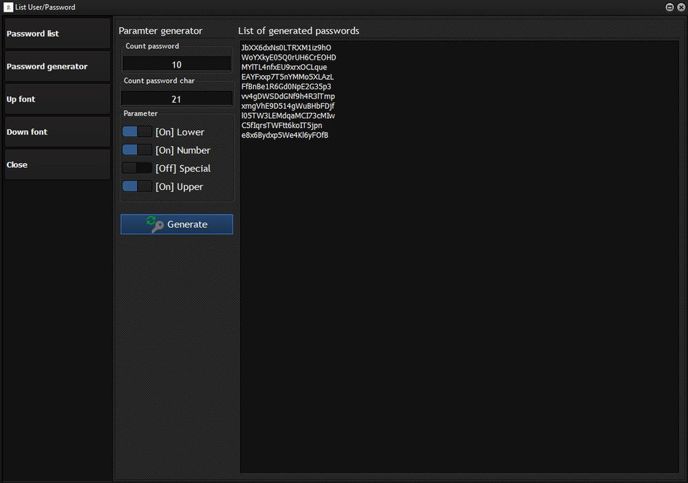 CerebroSQL: Password manager | CerebroSQL