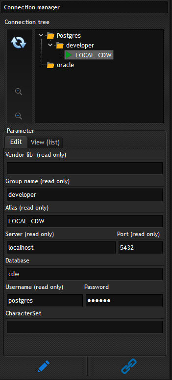 Postgresql Database Connection Wizard Cerebrosql 6260