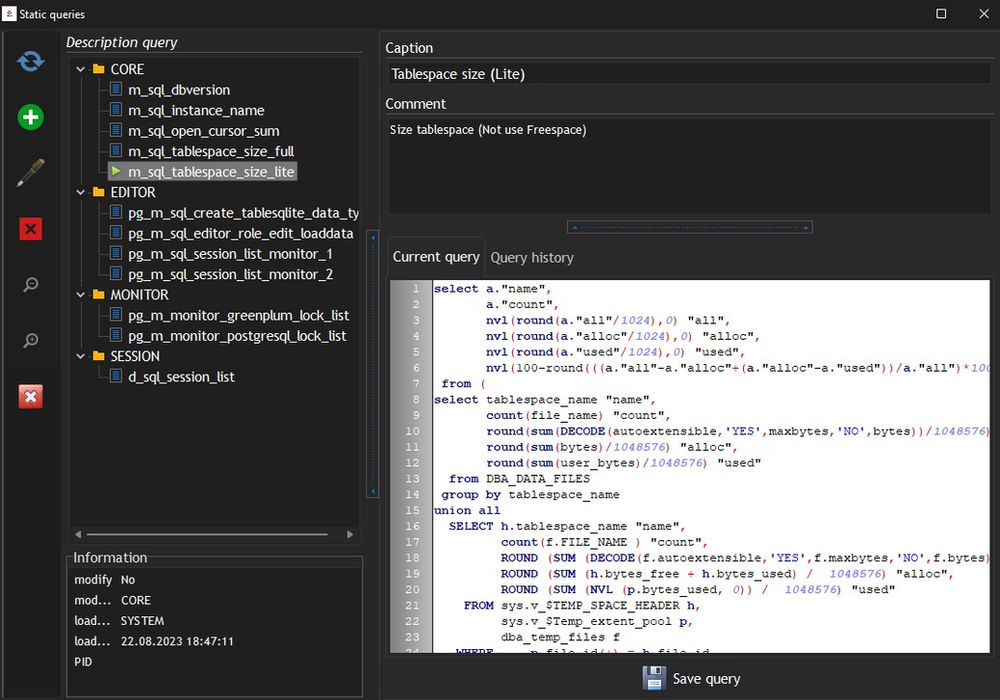 ProgramSQL manager | CerebroSQL