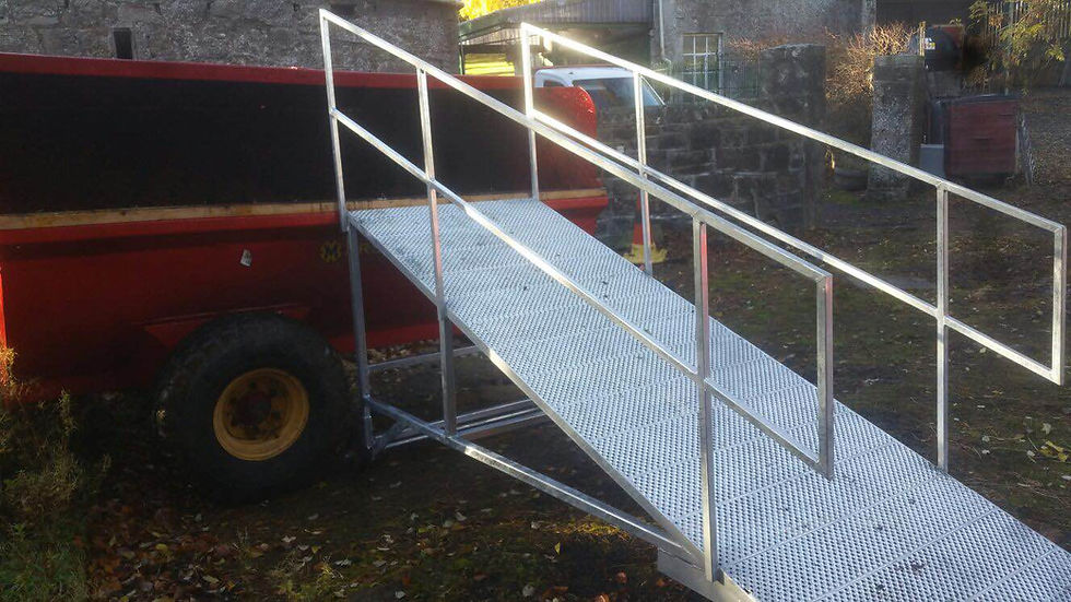 Steel Access Stairs & Ramps | Filshie Fabrications