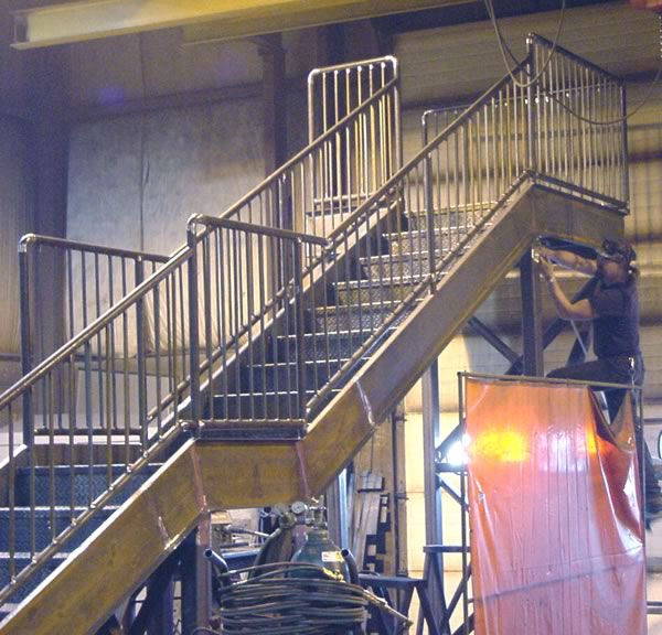 Steel Access Stairs & Ramps | Filshie Fabrications
