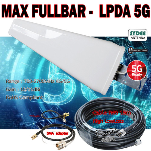 MAX ANTENNA LPDA 5G 4G 3G -700-2700MHZ | Internet Router DIY