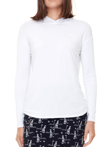 Bamboo hooded golf shirt -CLEARANCE | Golf Girl