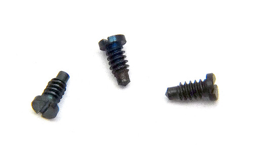 Genuine Rolex 1530 1570 7902 Set of 3 Dark Blue Screws for Automatic ...