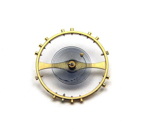 Genuine Rolex 1570 8106 Caliber Balance Complete Blue Hairspring for ...