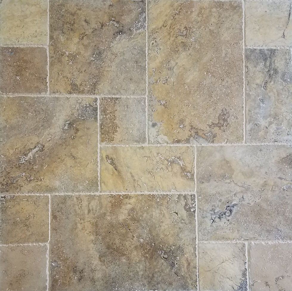 Travertine French Patterns | Tile X Stone