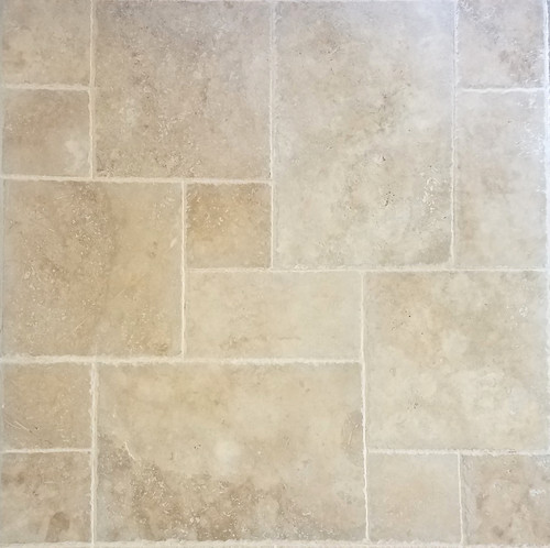 Walnut Travertine Tile French Pattern Tile X Stone