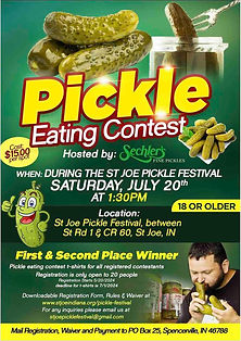 Pickle Festival | Town of St. Joe, Indiana