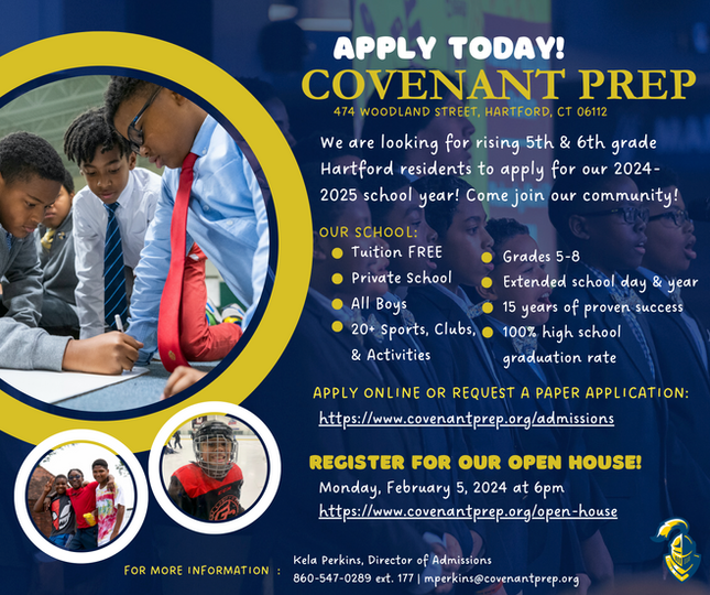 Covenant Prep | Hartford | Middle School