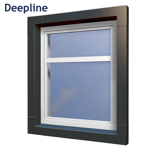 Deepline Skyline Aluminium Window Pod Kit | Aluminium Rainflow