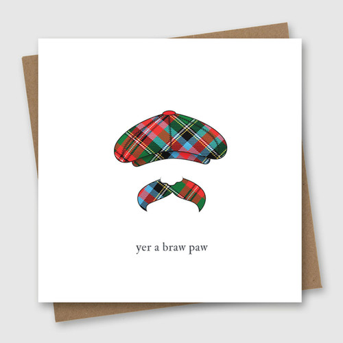 YER A BRAW PAW | Stewart Craft Cards