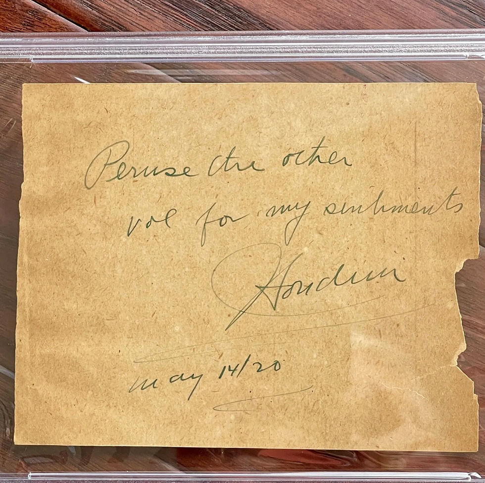 Autographs For Sale | John Kennedy, George Washinton, And More!