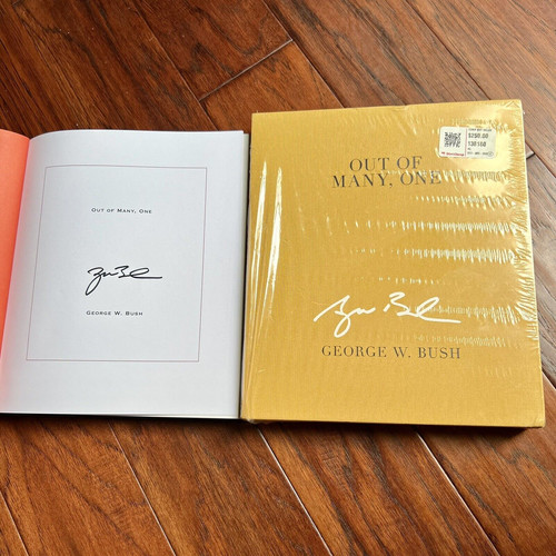 GEORGE W BUSH * Deluxe Limited Edition Signed Out of Many One Autograph ...
