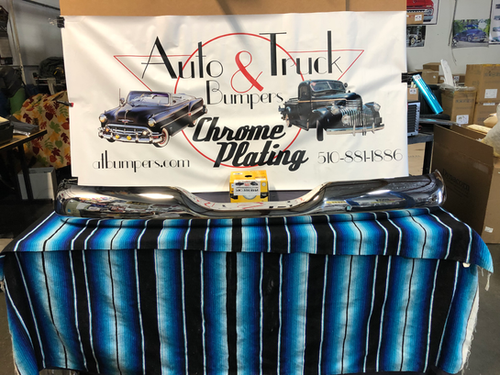 1955-59-66 CHEVY STEEPSIDE REAR BUMPER | atbumpers