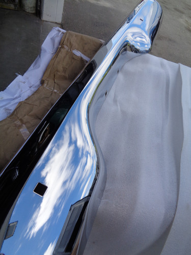 1960-62 CHEVY GMC FLEETSIDE REAR BUMPER | atbumpers