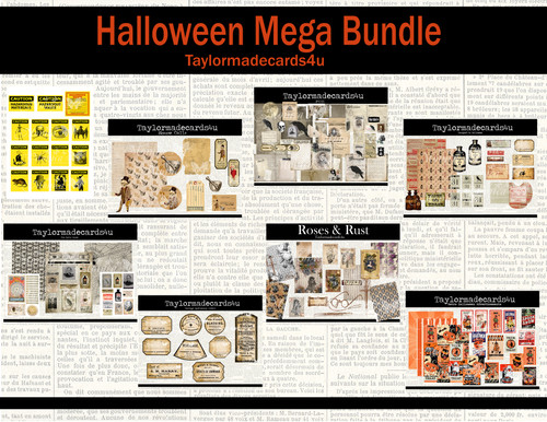 Halloween Mega Bundle | Taylormadecards4u