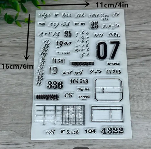 Clear mini Stamp Set 5 | Taylormadecards4u
