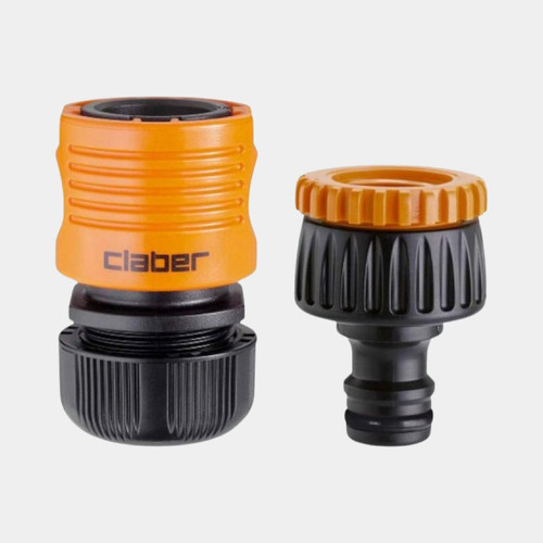 Claber Tap Connector Set 1/2" & 3/4" | WWP Garden Supplies