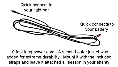 FOLDING LED CLUSTER LIGHT KITS | iceholepower