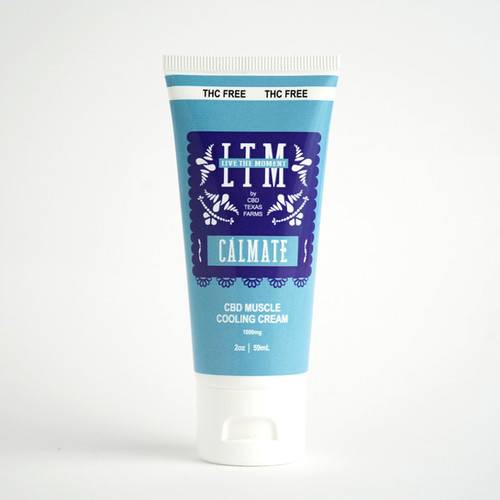 Calmate • THC Free Muscle Cooling Cream 1,000 mg | CbdTF