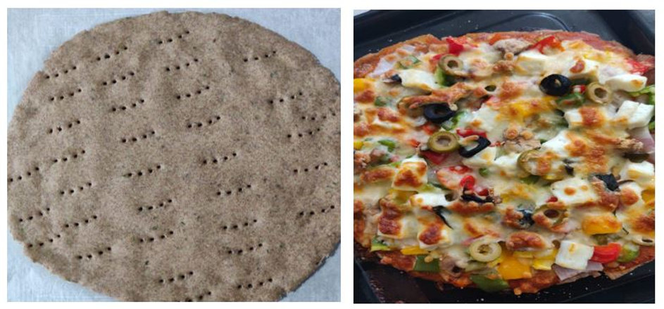 Recipe: Ragi Whole Wheat Pizza Base