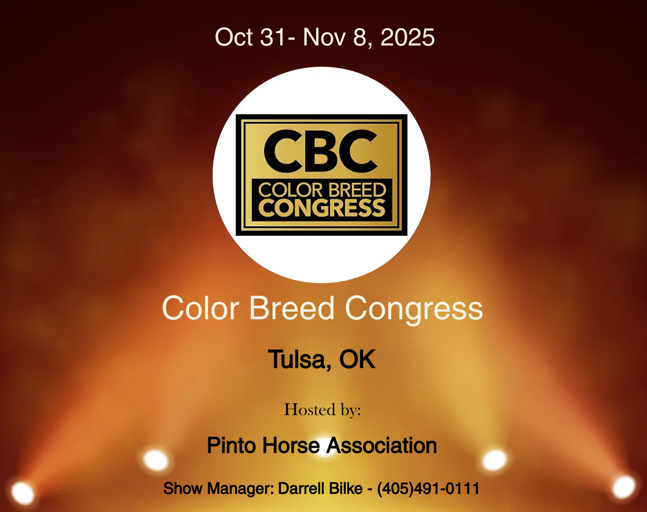 🎉 New Show Added to the 2025 ABRA Schedule - Color Breed Congress in ...