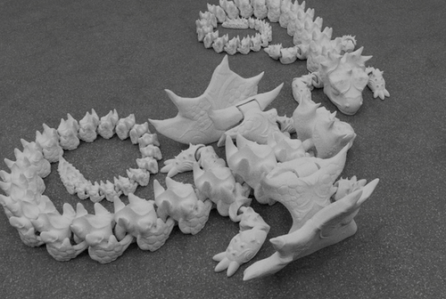 Winged Articulated Dragon | Mesh Mayhem